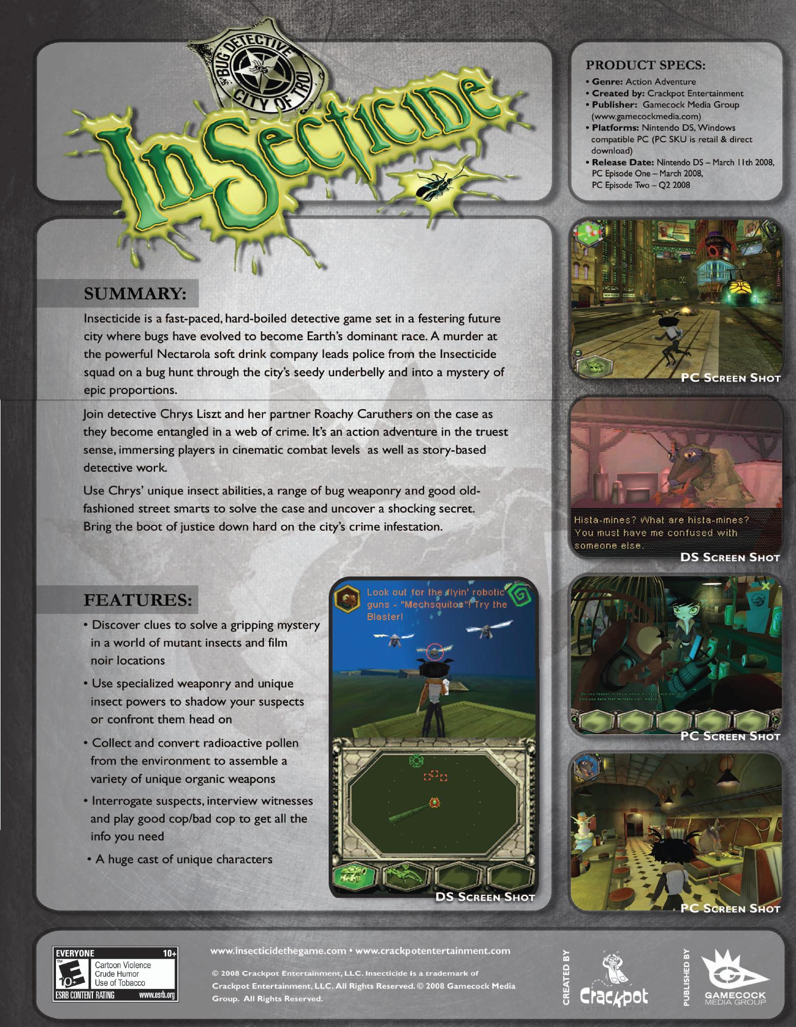 Insecticide fact sheet - Pure Nintendo