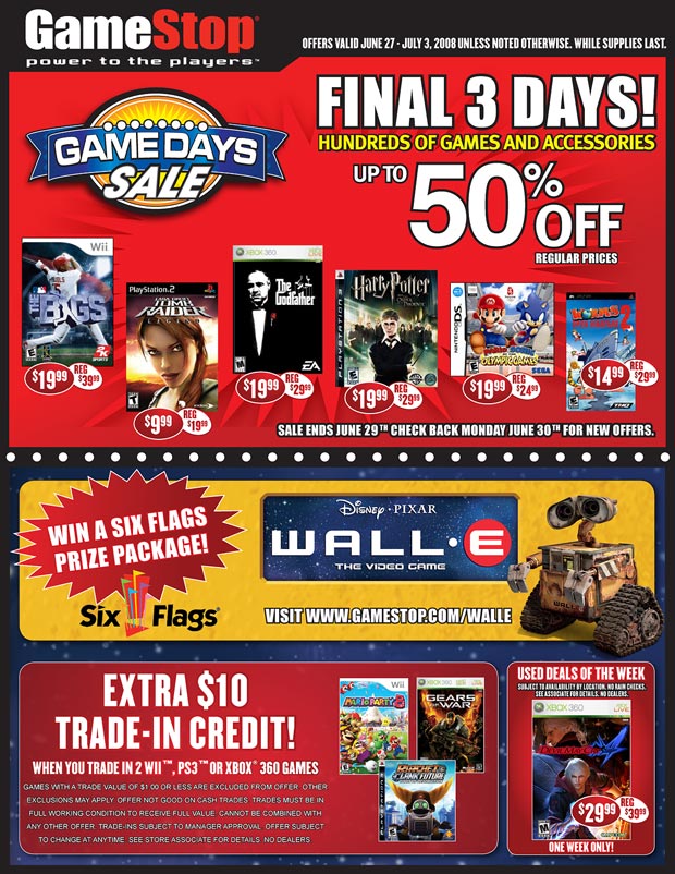 GameStop Specials This Week - Pure Nintendo