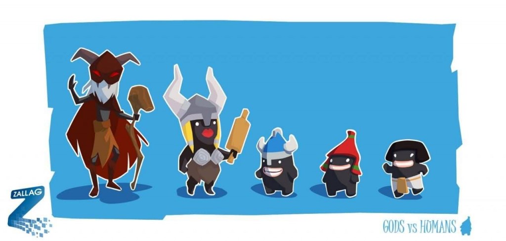 Gods Vs. Humans - first look - Pure Nintendo