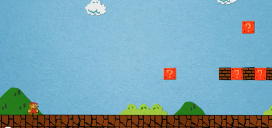 Super Mario Bros. stop-motion paper orchestration - Pure Nintendo