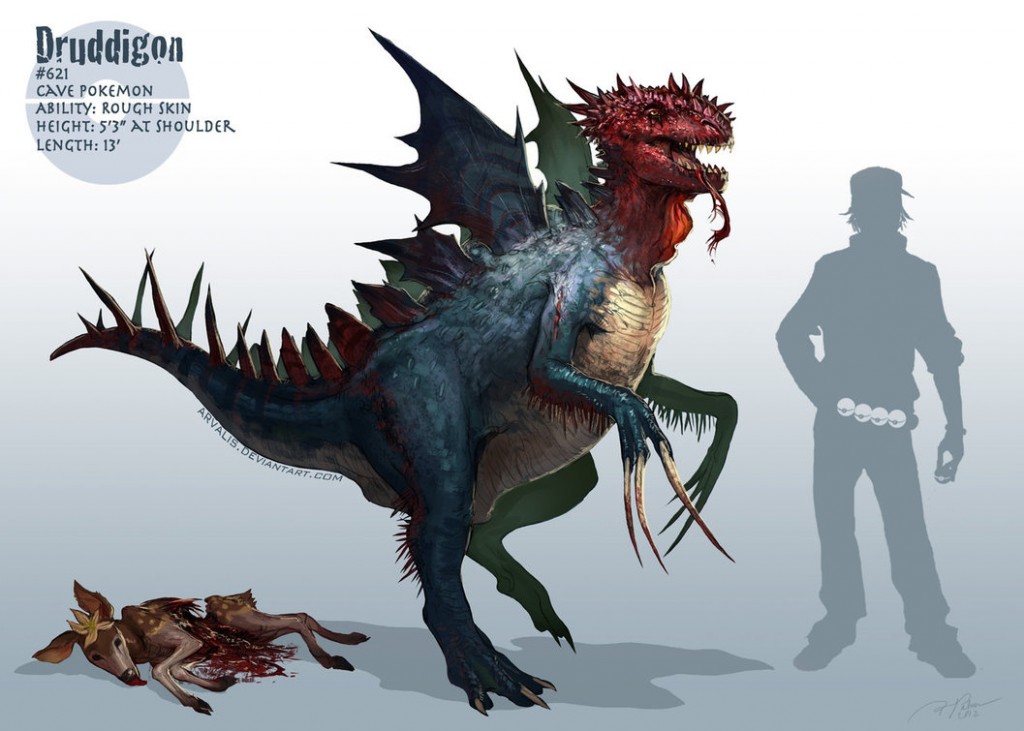 DeviantArt - Realistic Pokemon - RJ Palmer - Pure Nintendo