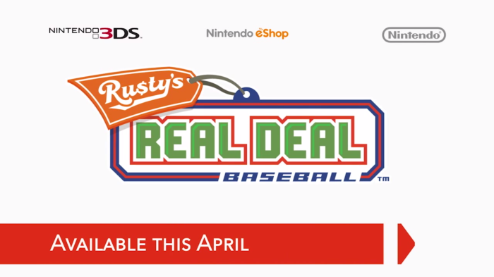 Rusty's Real Deal Baseball Coming in April - Pure Nintendo