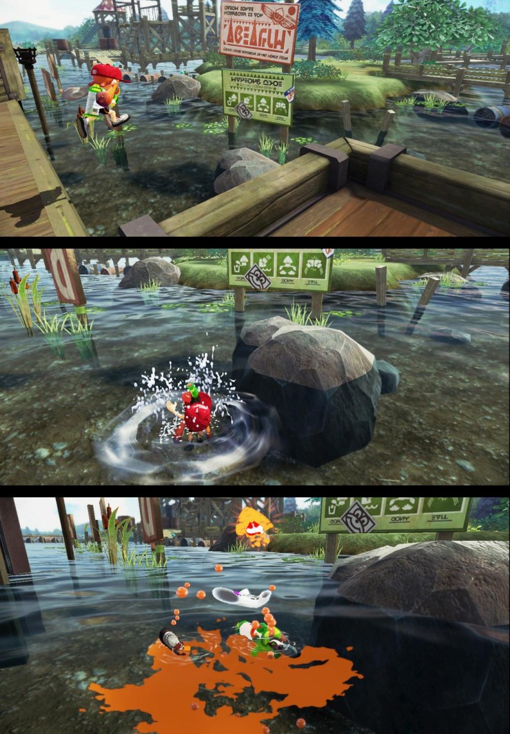 Splatoon screens show amazing new environment - Pure Nintendo