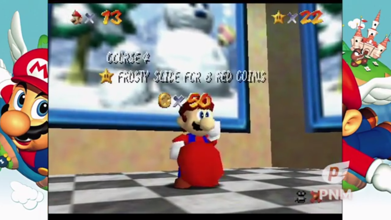 PureNintendo Let's Play: Super Mario 64 Episode 2 - See You Next Fall ...