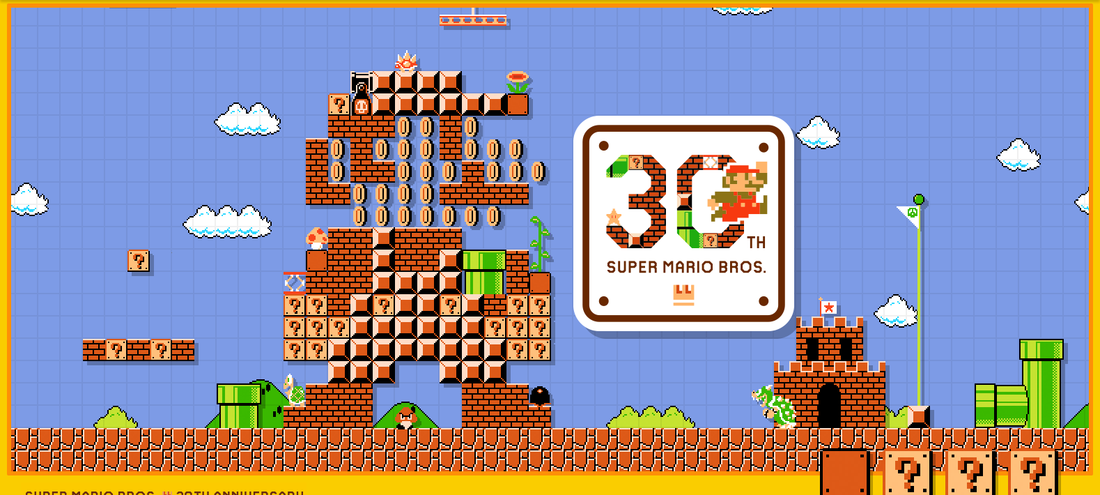 Nintendo adds "Let's Super Mario" Page to their Mario 30th Anniversary ...