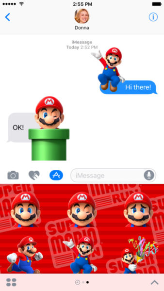 Super Mario Run stickers available from App store now - Pure Nintendo