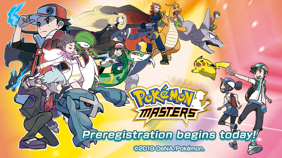 Pre-registration open for Pokémon Masters mobile game - Pure Nintendo