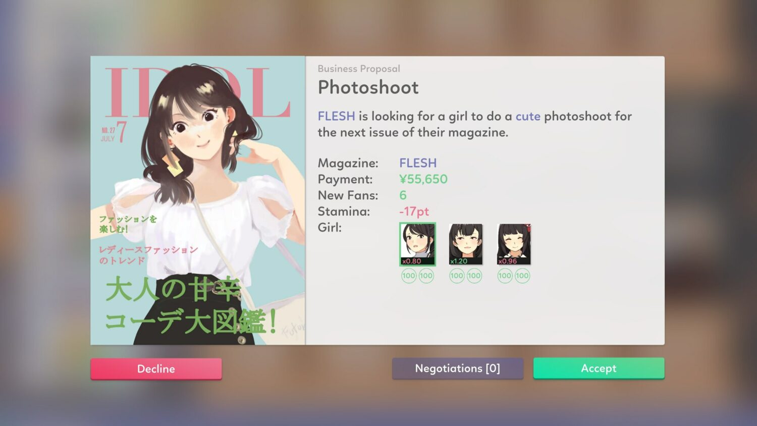 Review: Idol Manager (Nintendo Switch) - Pure Nintendo